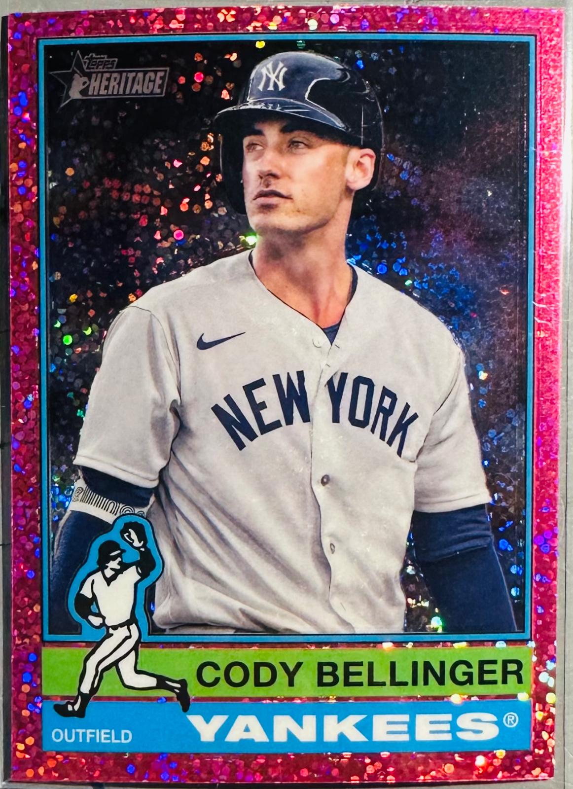 Cody Bellinger [Pink Sparkle] #129 Prices | 2025 Topps Heritage ...