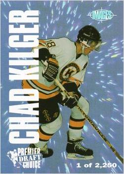 Chad Kilger #PD7 Prices | 1995 Classic Images Platinum Premier Draft ...