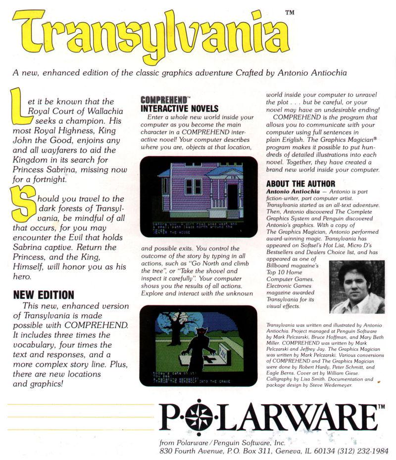 Transylvania Prices PC Games | Compare Loose, CIB & New Prices