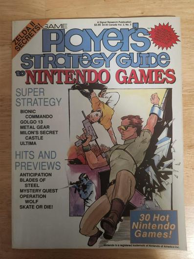 Game Player's Strategy Guide Vol 2 No. 3 | Item only | Strategy Guide