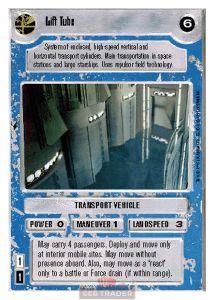 Lift Tube [Light] Prices | Star Wars CCG Premiere | Star Wars Cards