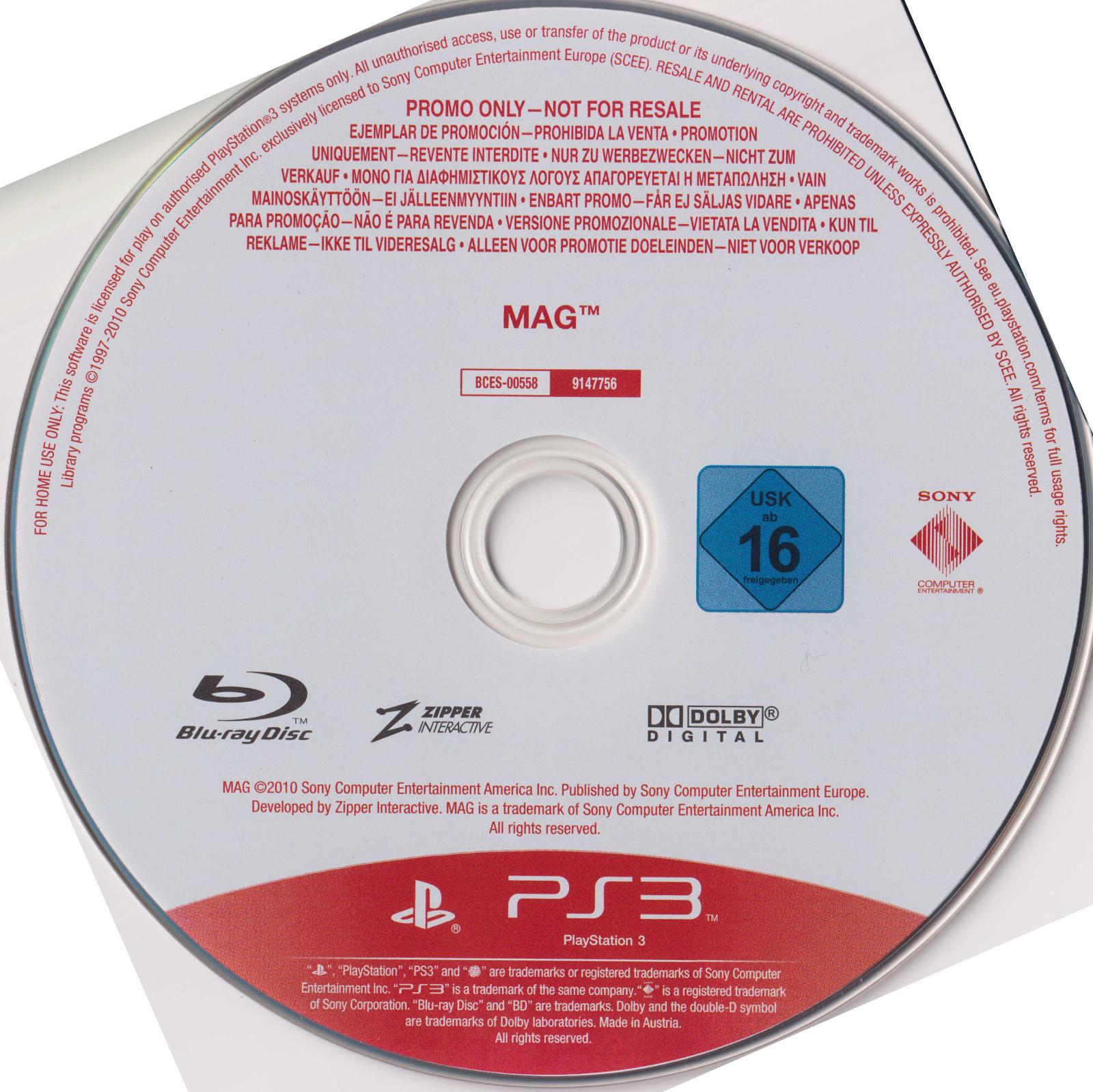 MAG [Not For Resale] Prices PAL Playstation 3 | Compare Loose, CIB ...