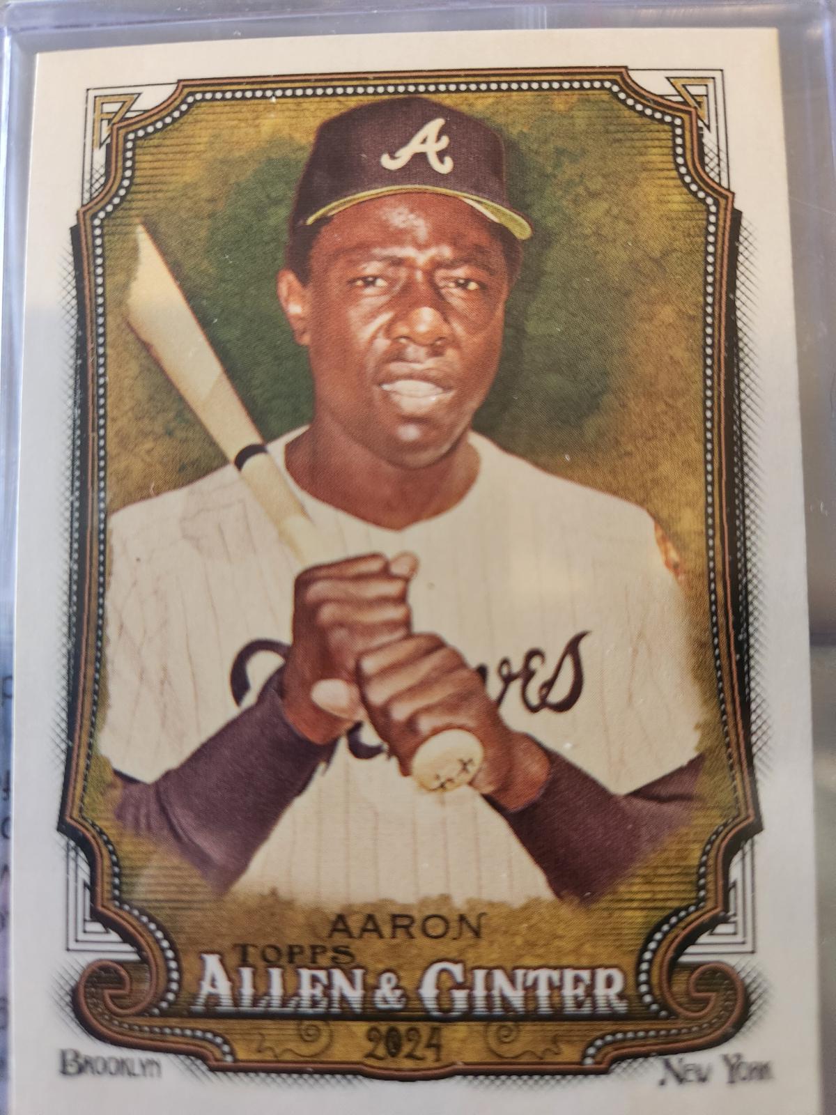 Hank Aaron #140 Prices | 2024 Topps Allen & Ginter | Baseball Cards