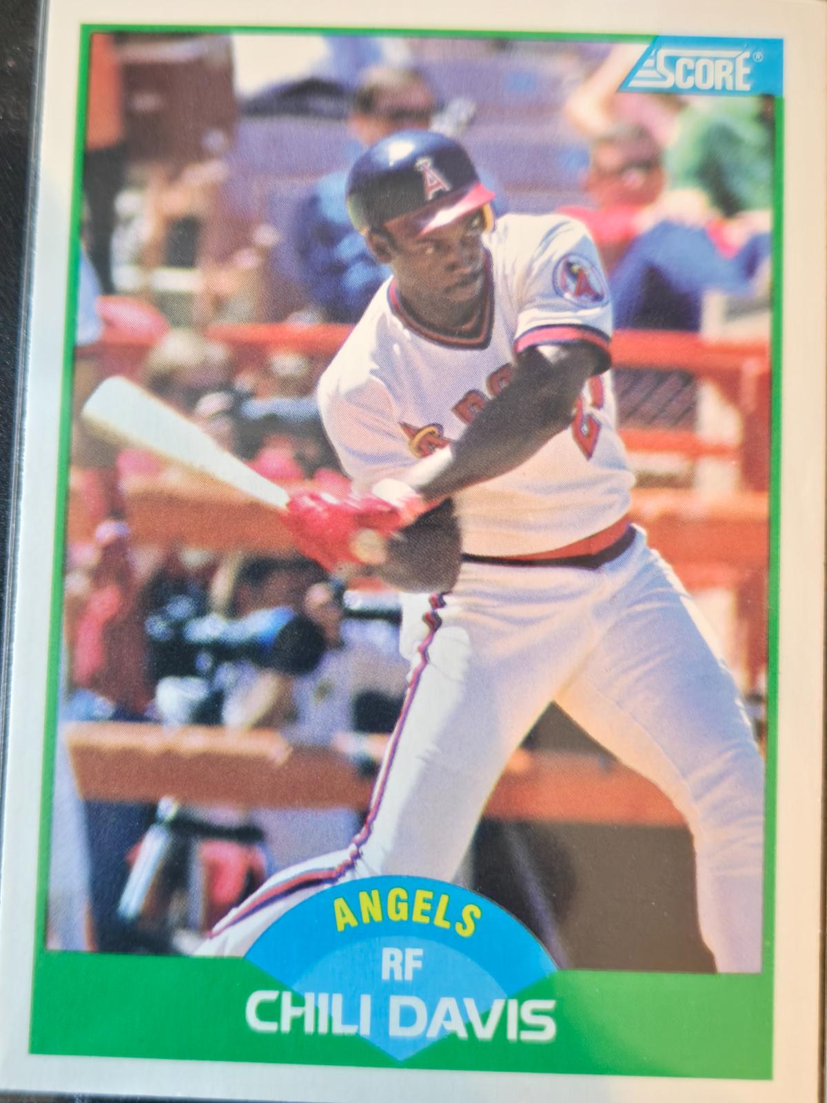 Chili Davis #54 Prices | 1989 Score | Baseball Cards