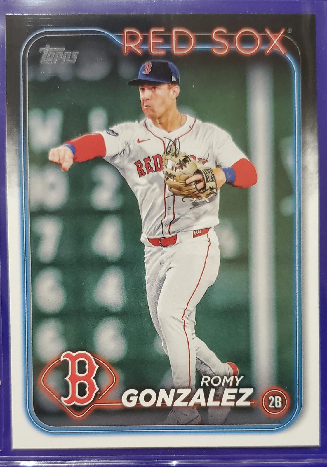 Romy Gonzalez #US21 Prices | 2024 Topps Update | Baseball Cards