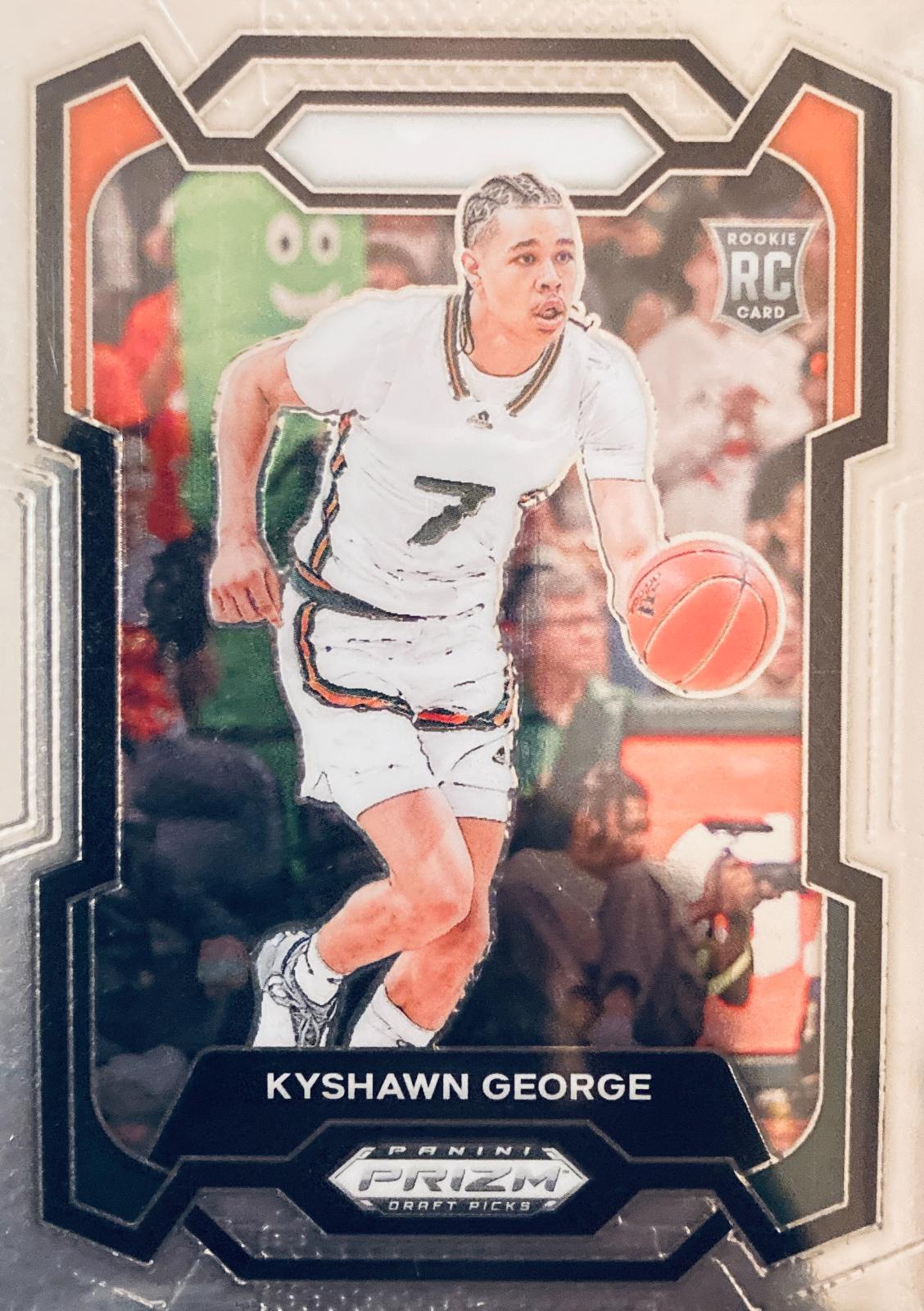 Kyshawn George #71 Prices [Rookie] | 2024 Prizm Draft Picks ...