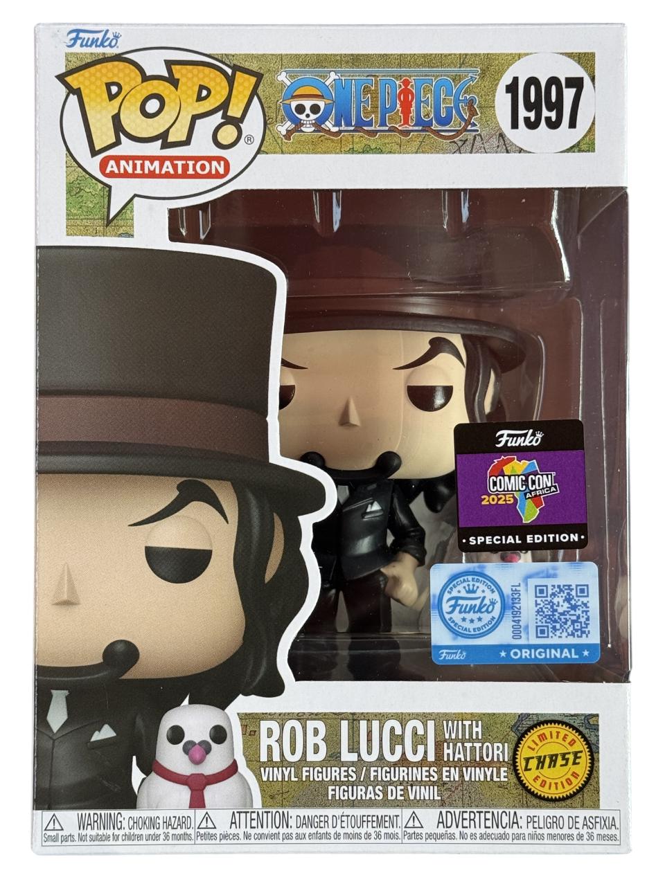 Rob Lucci With Hattori [Comic Con Africa Chase] #1997 Prices | Funko ...