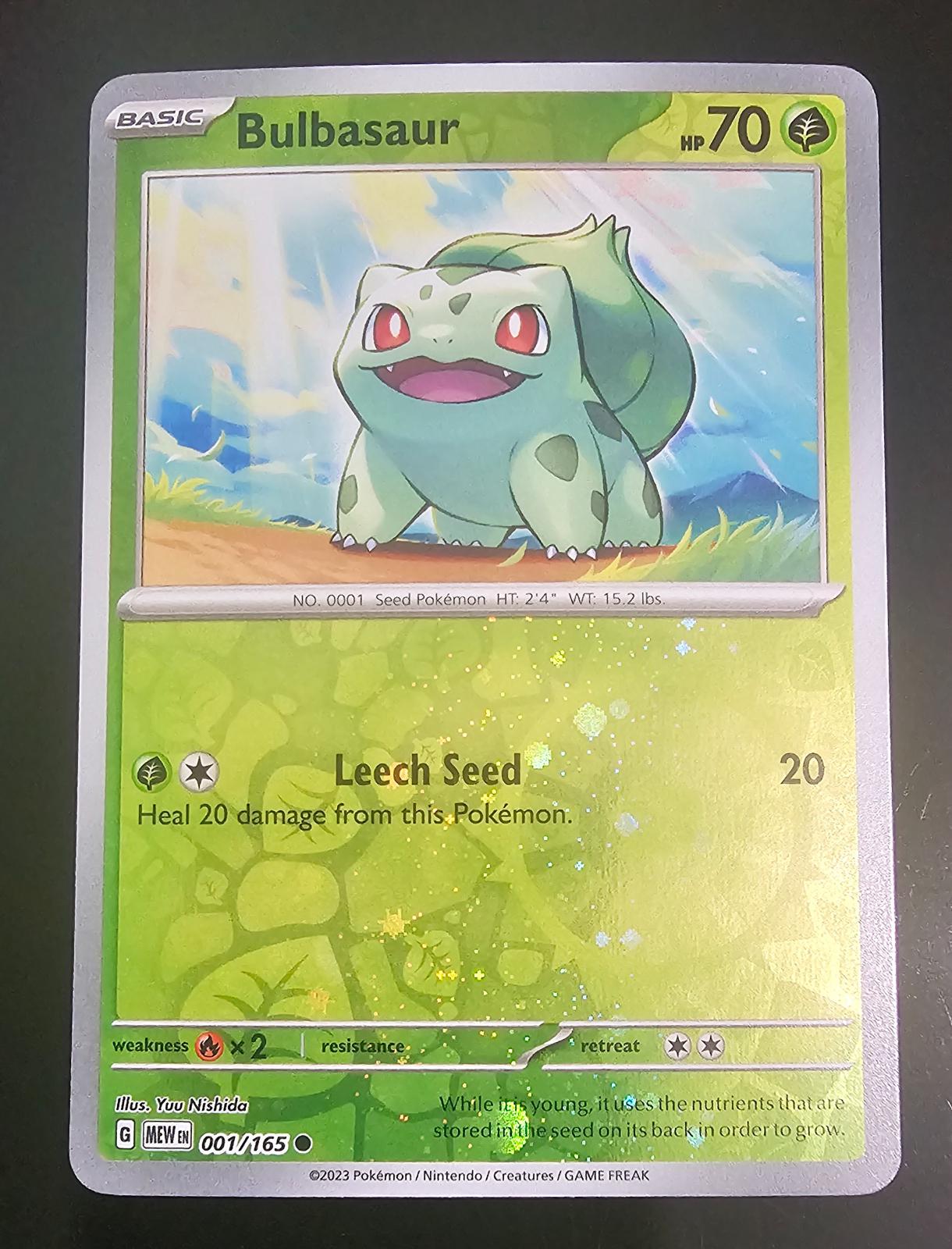 Bulbasaur [Cosmos Holo] | Ungraded | Pokemon Scarlet & Violet 151