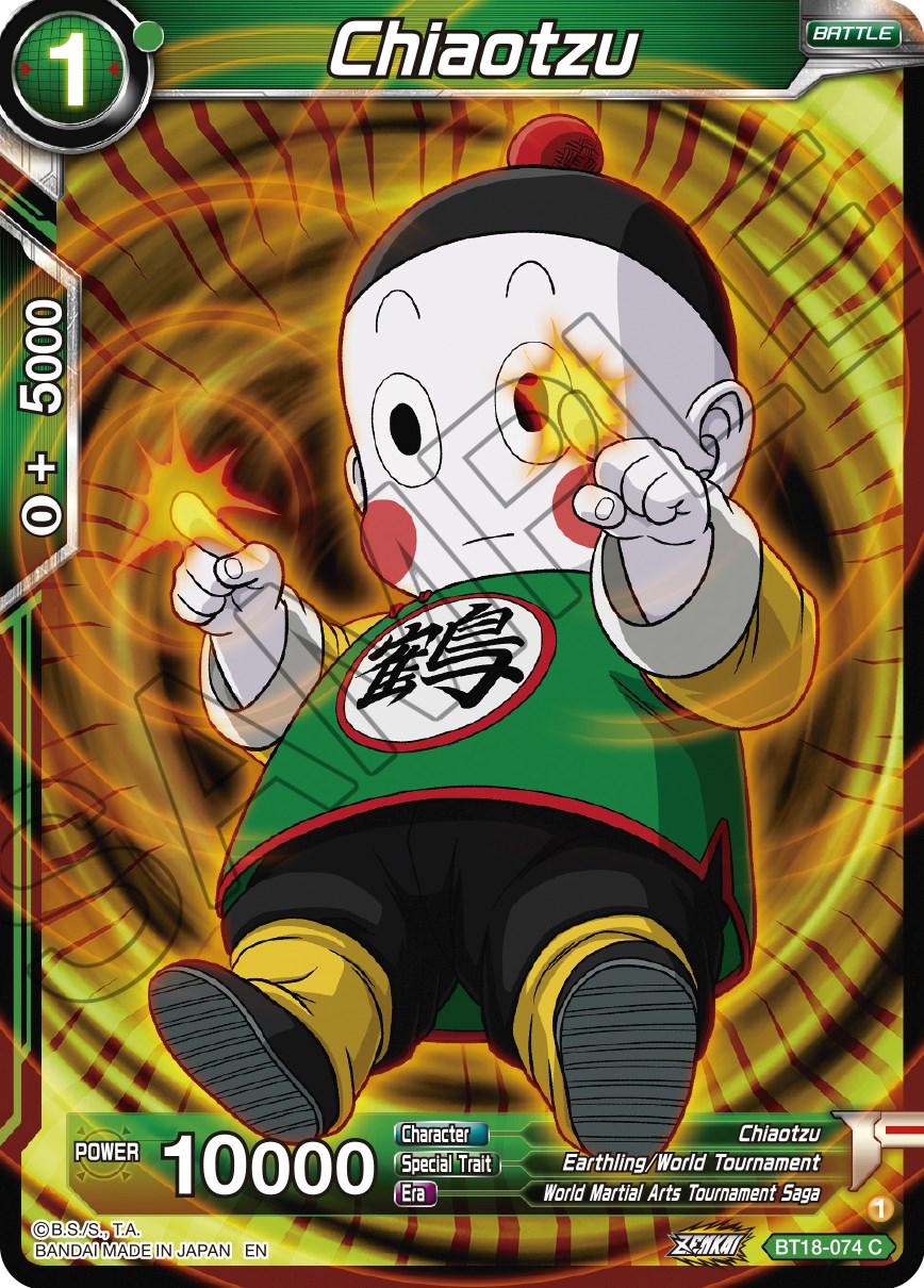 Chiaotzu BT18-074 Prices | Dragon Ball Super Dawn of the Z-Legends | Dragon Ball Cards