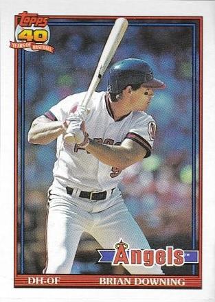 Brian Downing #255 Prices | 1991 Topps | Baseball Cards