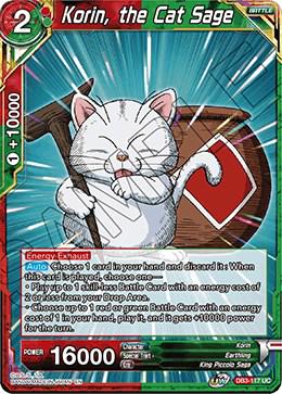 Korin, the Cat Sage DB3-117 Prices | Dragon Ball Super Giant Force ...