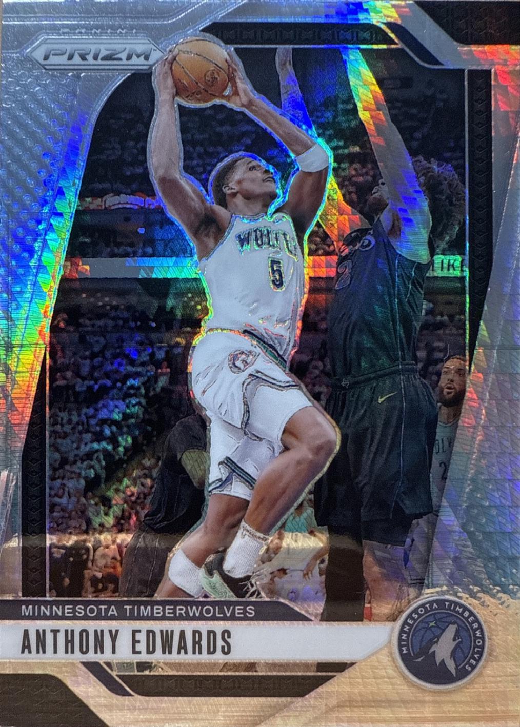 Anthony Edwards [Hyper] #100 Prices | 2024 Panini Prizm | Basketball Cards