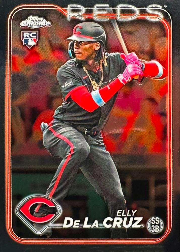 Elly De La Cruz #44 Prices [Rookie] | 2024 Topps Chrome | Baseball Cards