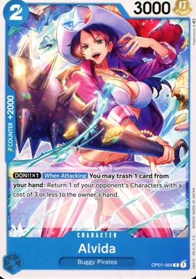 Alvida OP01-064 Prices | One Piece Romance Dawn | One Piece Cards