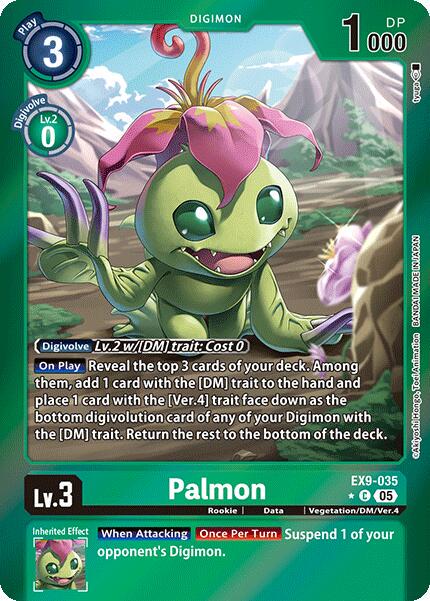 Palmon [Limited Foil] #EX9-035 Prices | Digimon Versus Monsters ...