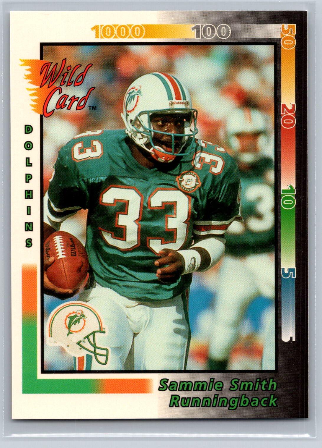 Sammie Smith #379 Prices | 1992 Wild Card | Football Cards