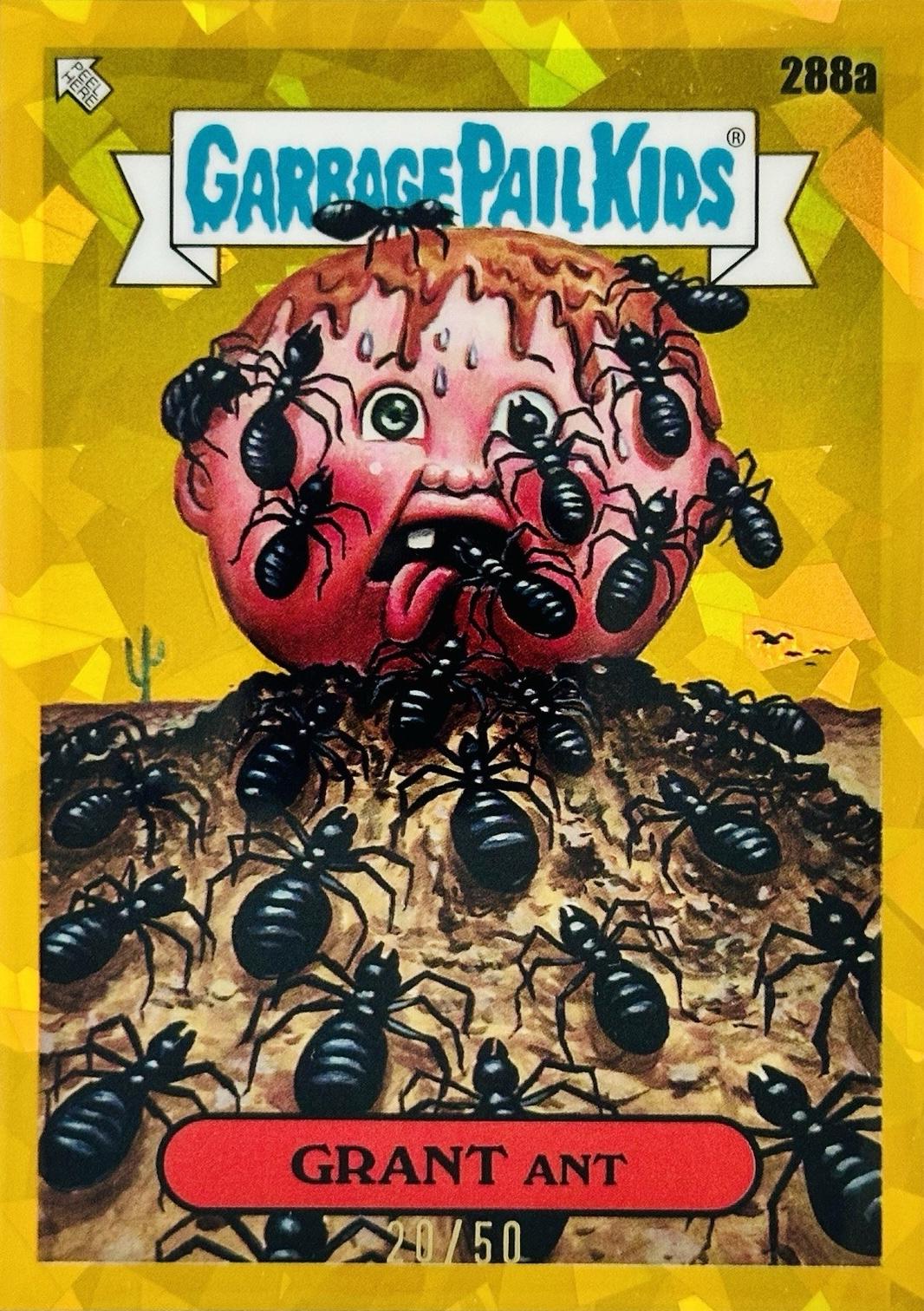 Grant Ant [Gold Sapphire] #288a Prices | 2024 Garbage Pail Kids Chrome ...