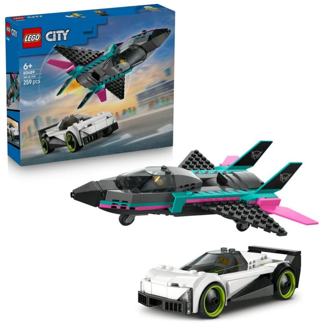 Jet Vs. Car #60489 LEGO Set Prices | New, Boxed, Loose Values