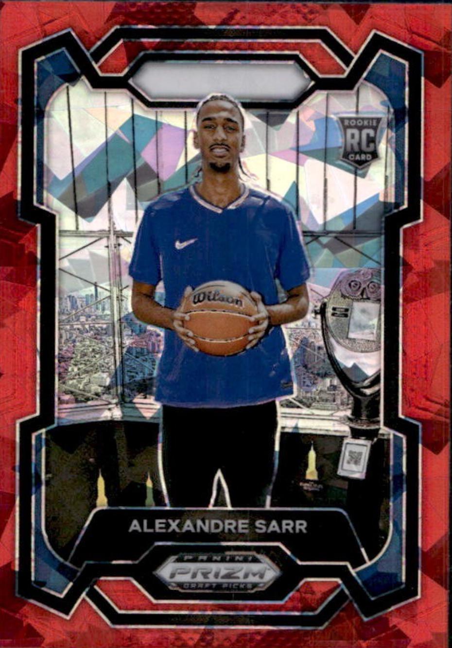 Alexandre Sarr [Red Ice] #52 Prices | 2024 Prizm Draft Picks ...
