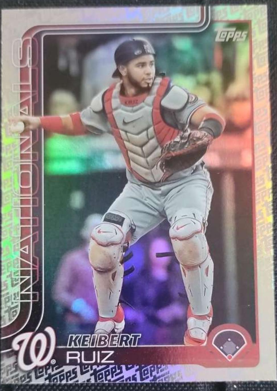 Keibert Ruiz [Topps Foil Pattern] #202 Prices | 2025 Topps | Baseball Cards