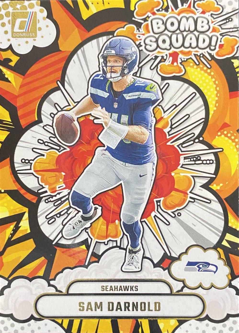 Sam Darnold #BS-SDD Prices | 2025 Panini Donruss Bomb Squad | Football ...