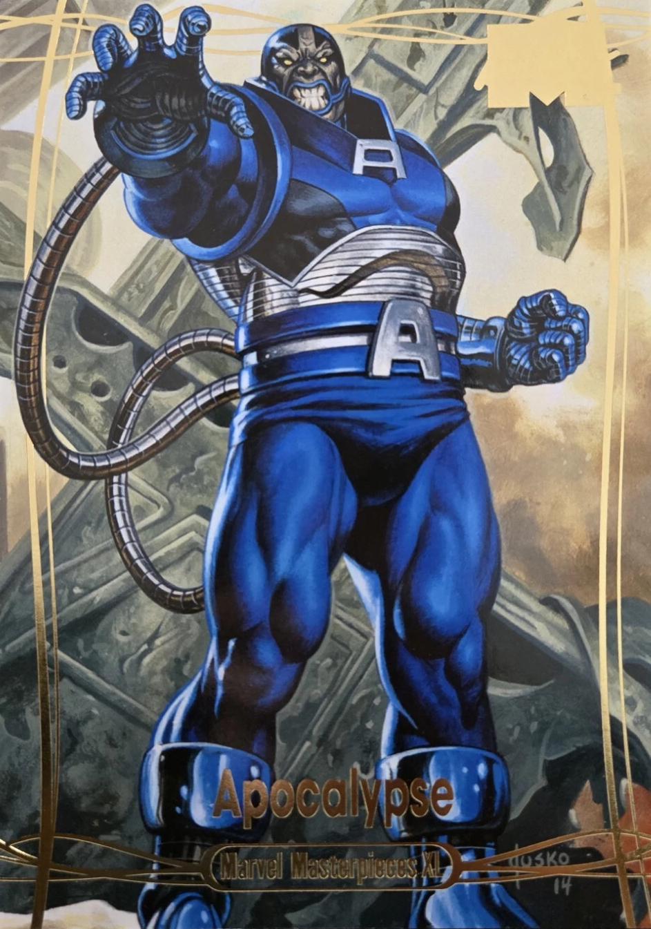 Apocalypse [Gold Foil] #70 Prices | Marvel 2024 SkyBox Masterpieces XL ...