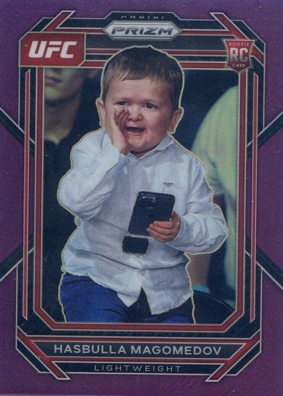 Hasbulla Magomedov [Purple] #200 Prices [Rookie] | 2023 Panini Prizm ...