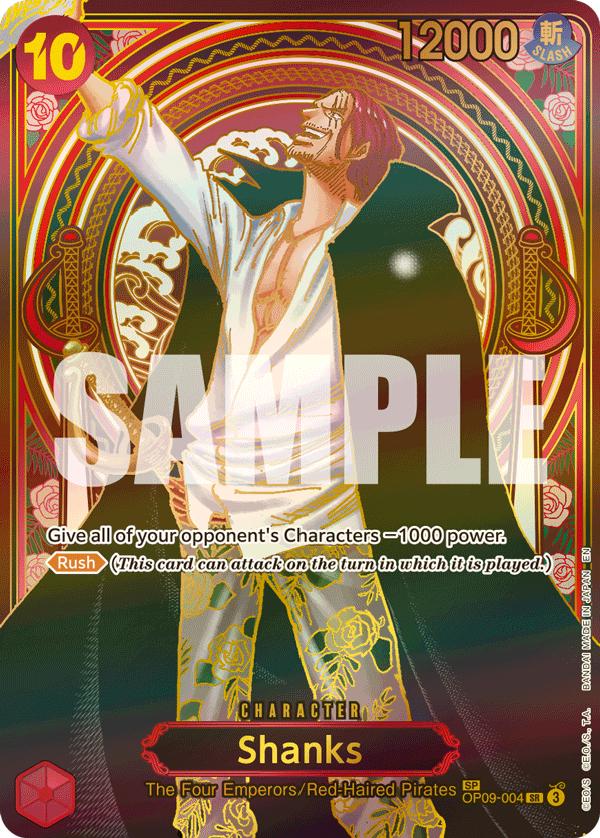 Shanks [Gold] OP09-004 Prices | One Piece Carrying on His Will | One ...
