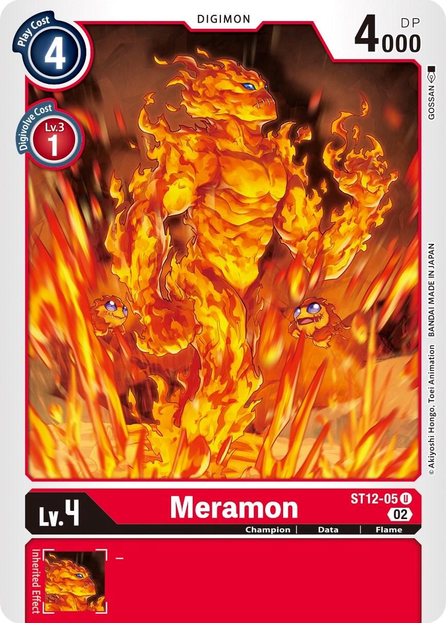 Meramon #ST12-05 Prices | Digimon Starter Deck 12: Jesmon | Digimon Cards