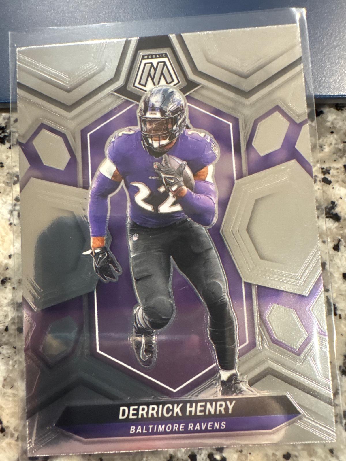 Derrick Henry #16 Prices | 2024 Panini Mosaic | Football Cards