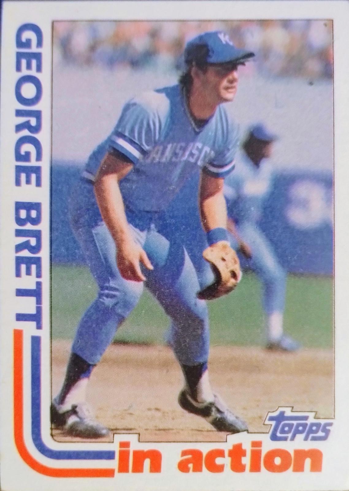 George Brett [In Action] #201 Prices | 1982 Topps | Baseball Cards