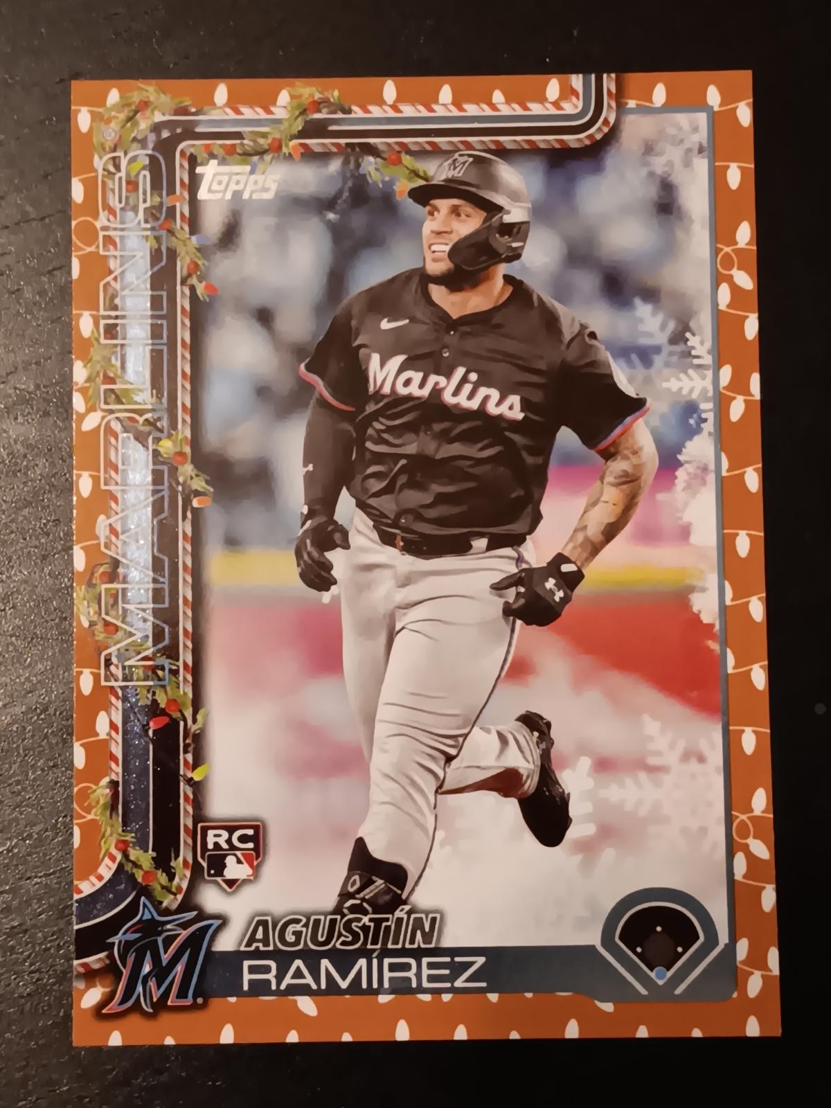 Agustin Ramirez [Holiday Lights] #H19 Prices | 2025 Topps Holiday ...