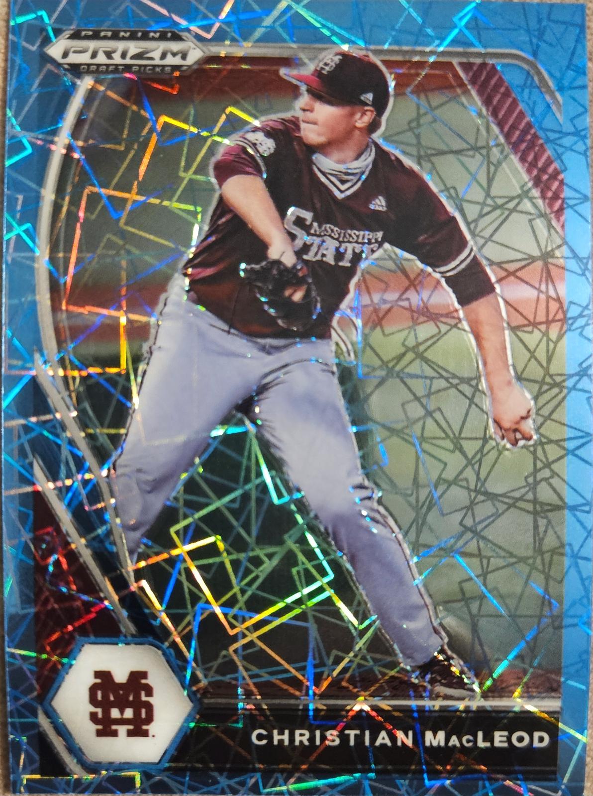 Christian MacLeod [Carolina Blue Velocity Prizm] #PDP159 Prices | 2021 ...
