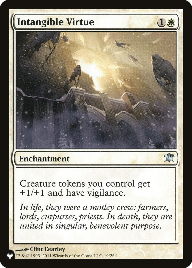 Intangible Virtue #19 Prices | Magic The List Reprints | Magic Cards