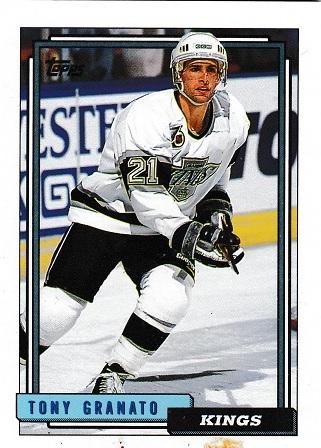 Tony Granato #242 Prices | 1992 Topps | Hockey Cards