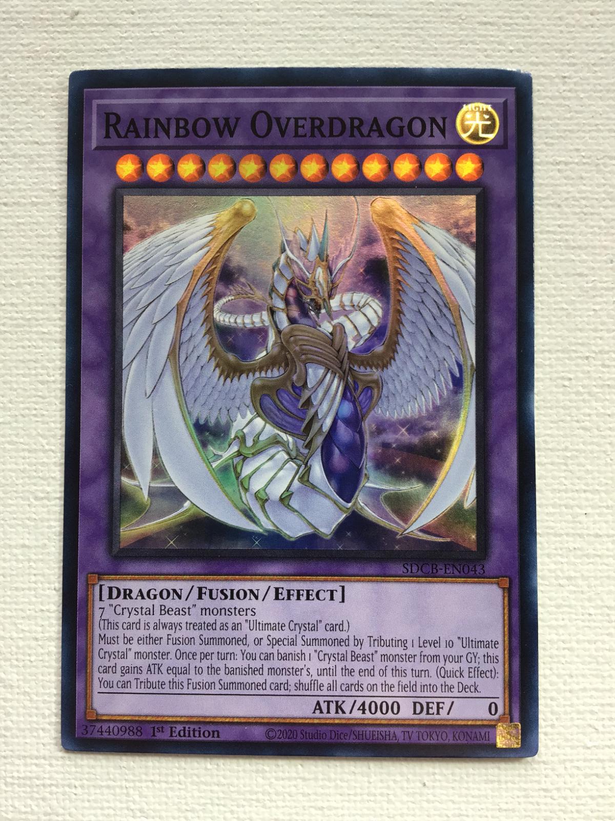 Rainbow Overdragon | Ungraded | YuGiOh Structure Deck: Legend Of The ...