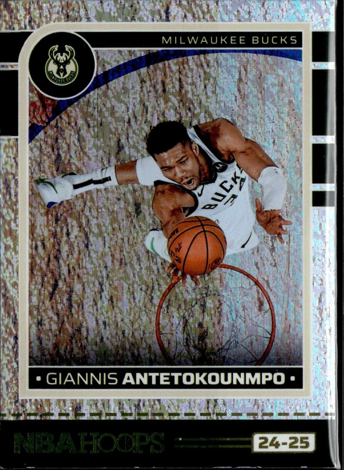 Giannis Antetokounmpo [Impulse] #166 Prices | 2024 Panini NBA Hoops ...