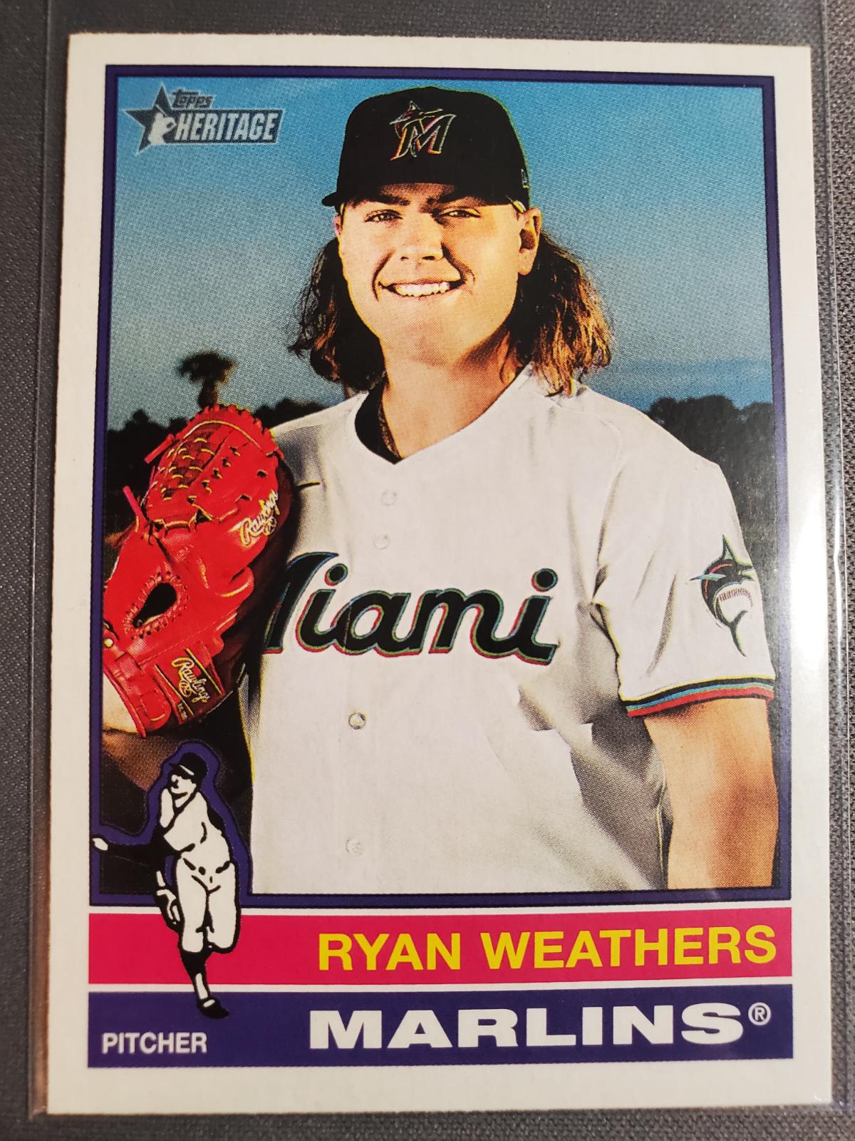 Ryan Weathers #275 Prices | 2025 Topps Heritage | Baseball Cards