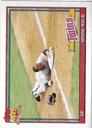 Shane Mack #672 Prices | 1991 Topps | Baseball Cards
