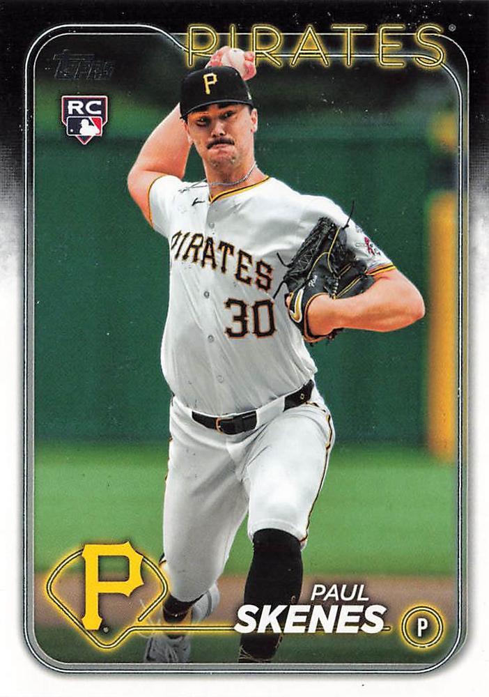 Paul Skenes #US100 Prices [Rookie] | 2024 Topps Update | Baseball Cards