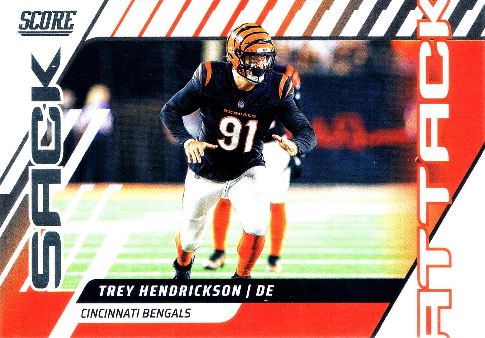 Trey Hendrickson #5 Prices | 2025 Panini Score Sack Attack | Football Cards