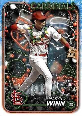 Masyn Winn [Holiday Variation SP] #H94 Prices [Rookie] | 2024 Topps ...