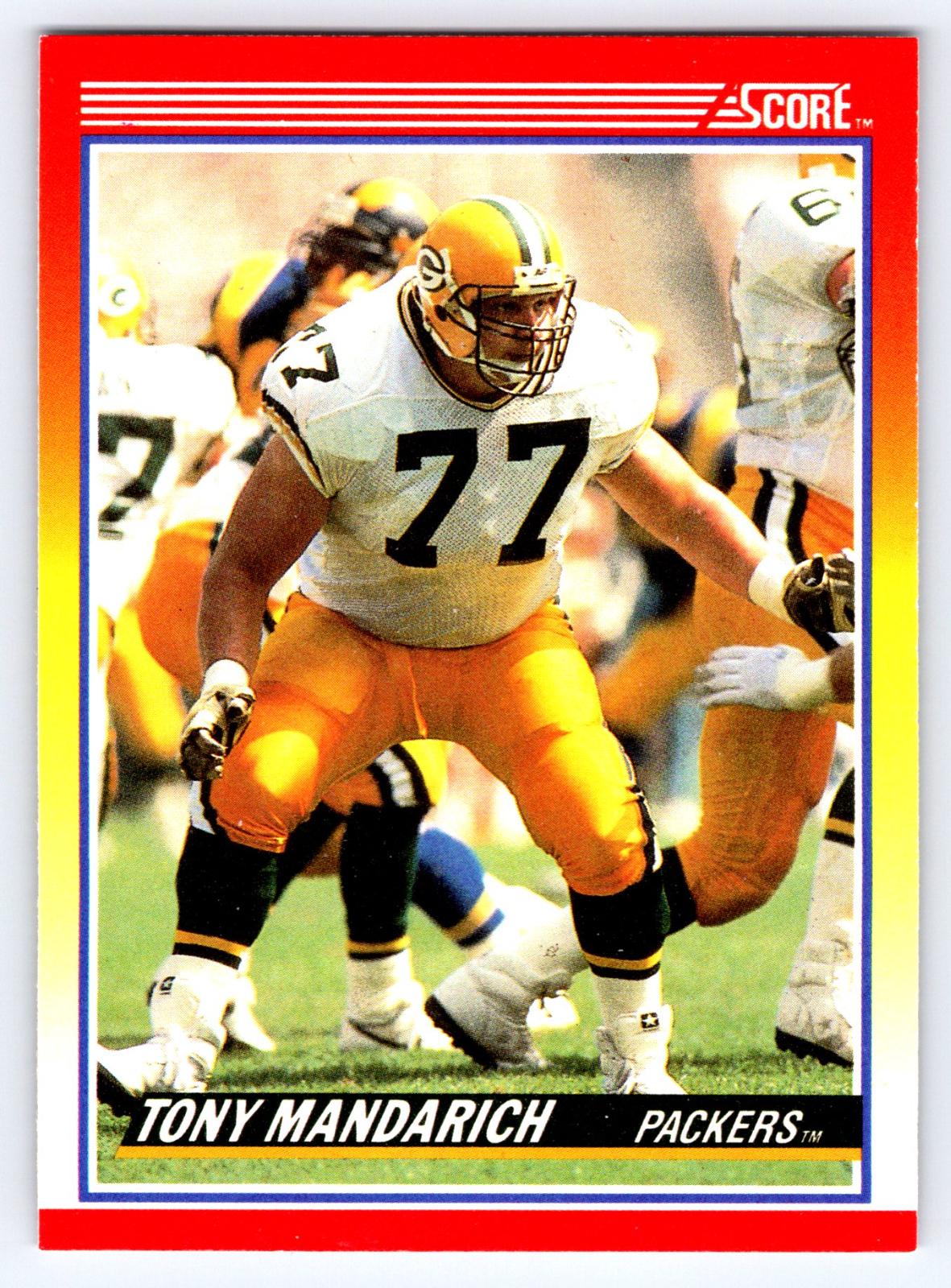 Tony Mandarich #289 Prices | 1990 Panini Score | Football Cards