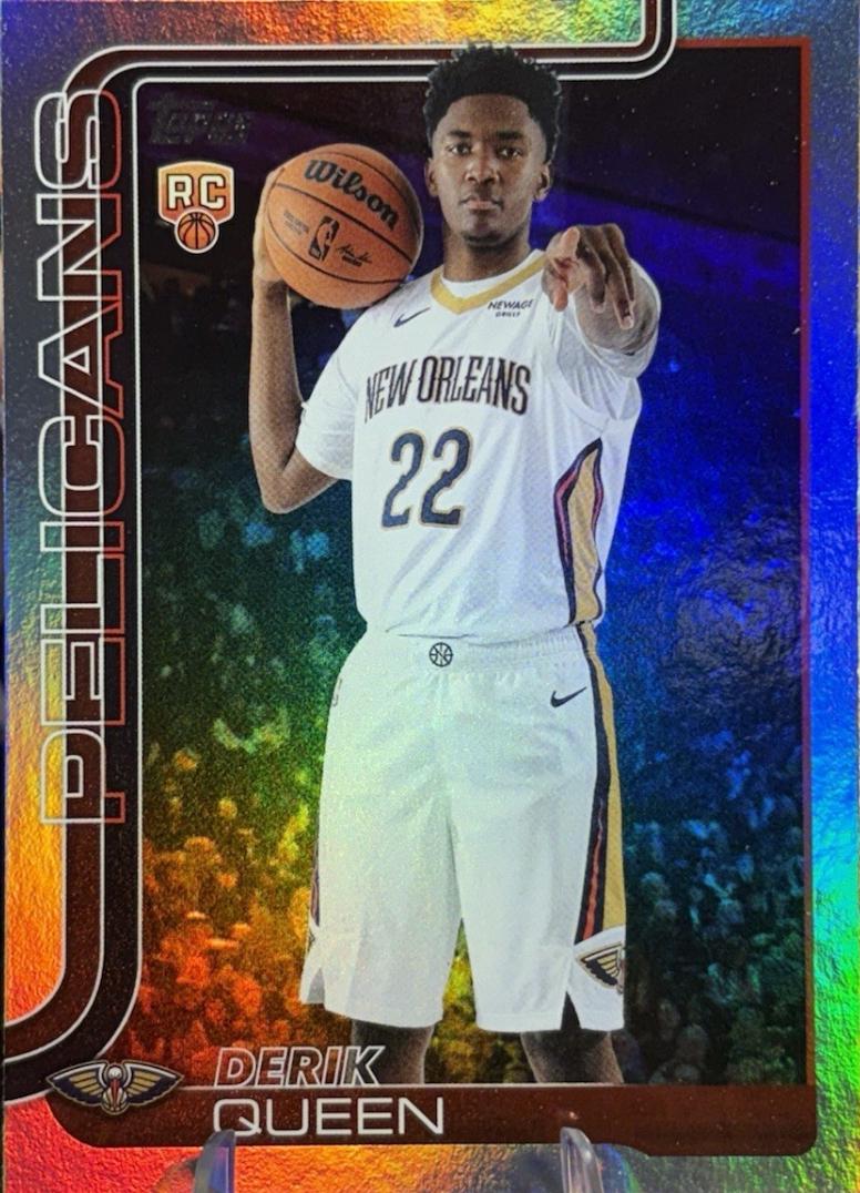 Derik Queen [Holo Foil] #213 Prices | 2025 Topps | Basketball Cards