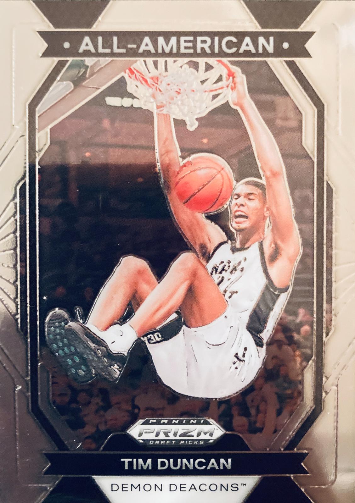 Tim Duncan #25 Prices | 2024 Panini Prizm Draft Picks All-American ...