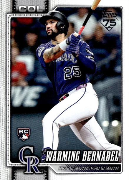 Warming Bernabel #55 Prices [Rookie] | 2026 Topps | Baseball Cards