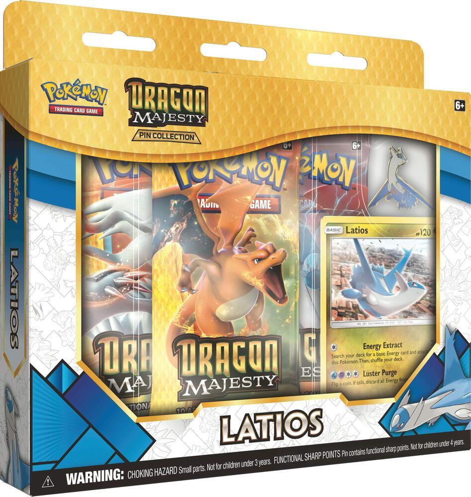 Pin Collection Box: Latios Prices | Pokemon Dragon Majesty | Pokemon Cards