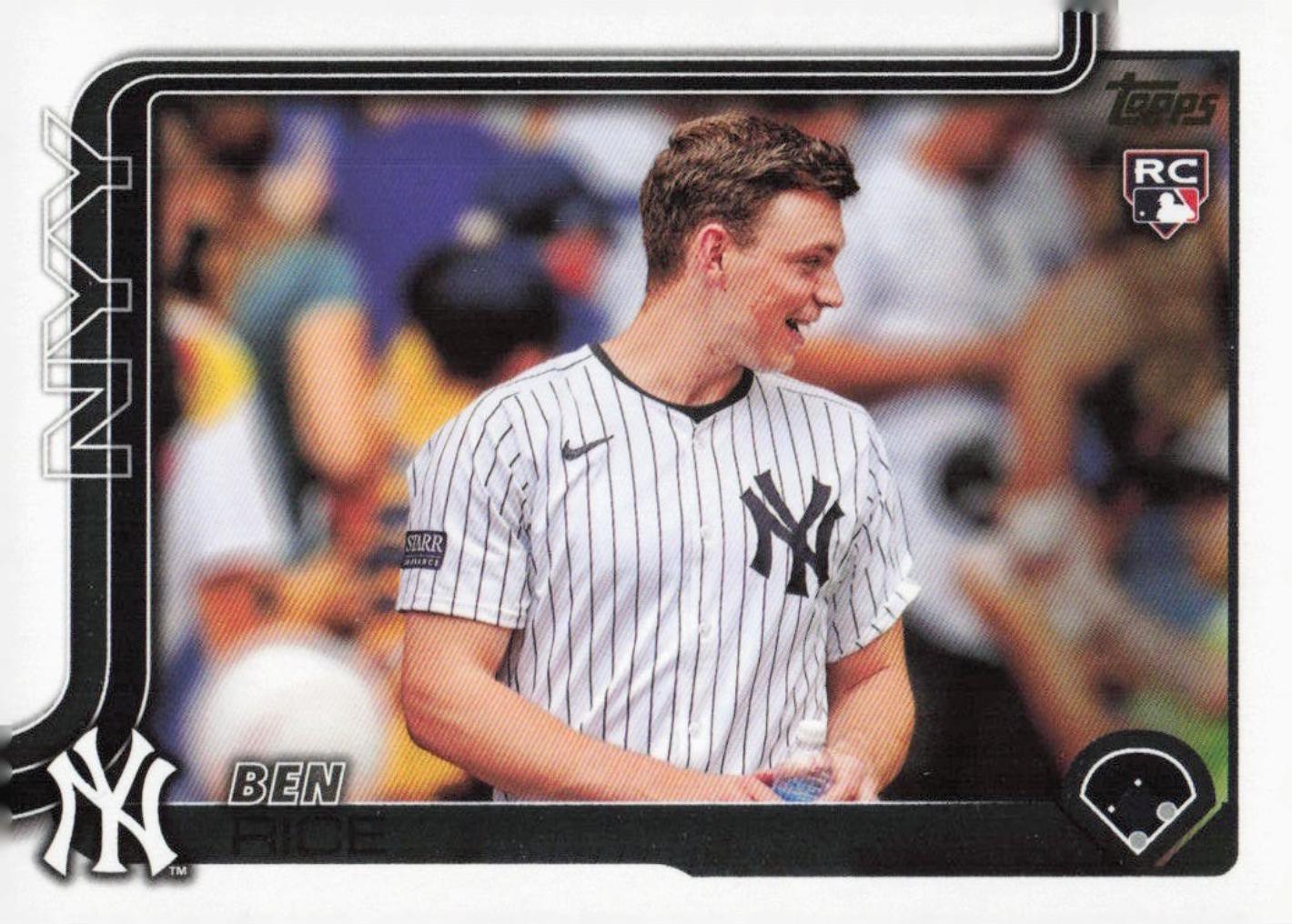 Ben Rice [Golden Mirror Image Variation] #337 Prices [Rookie] | 2025 ...