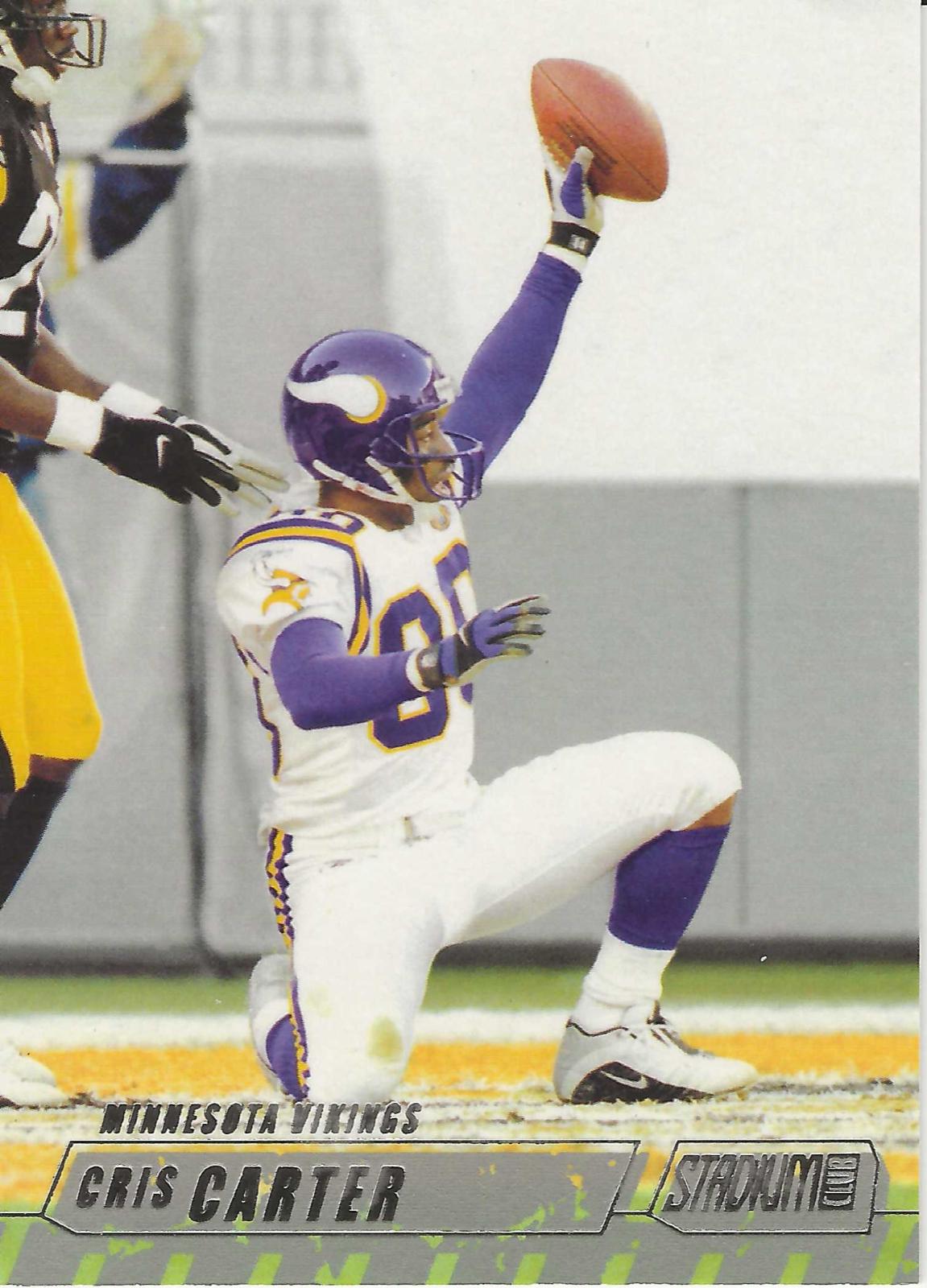 Cris Carter #101 Prices | 2002 Stadium Club | Football Cards