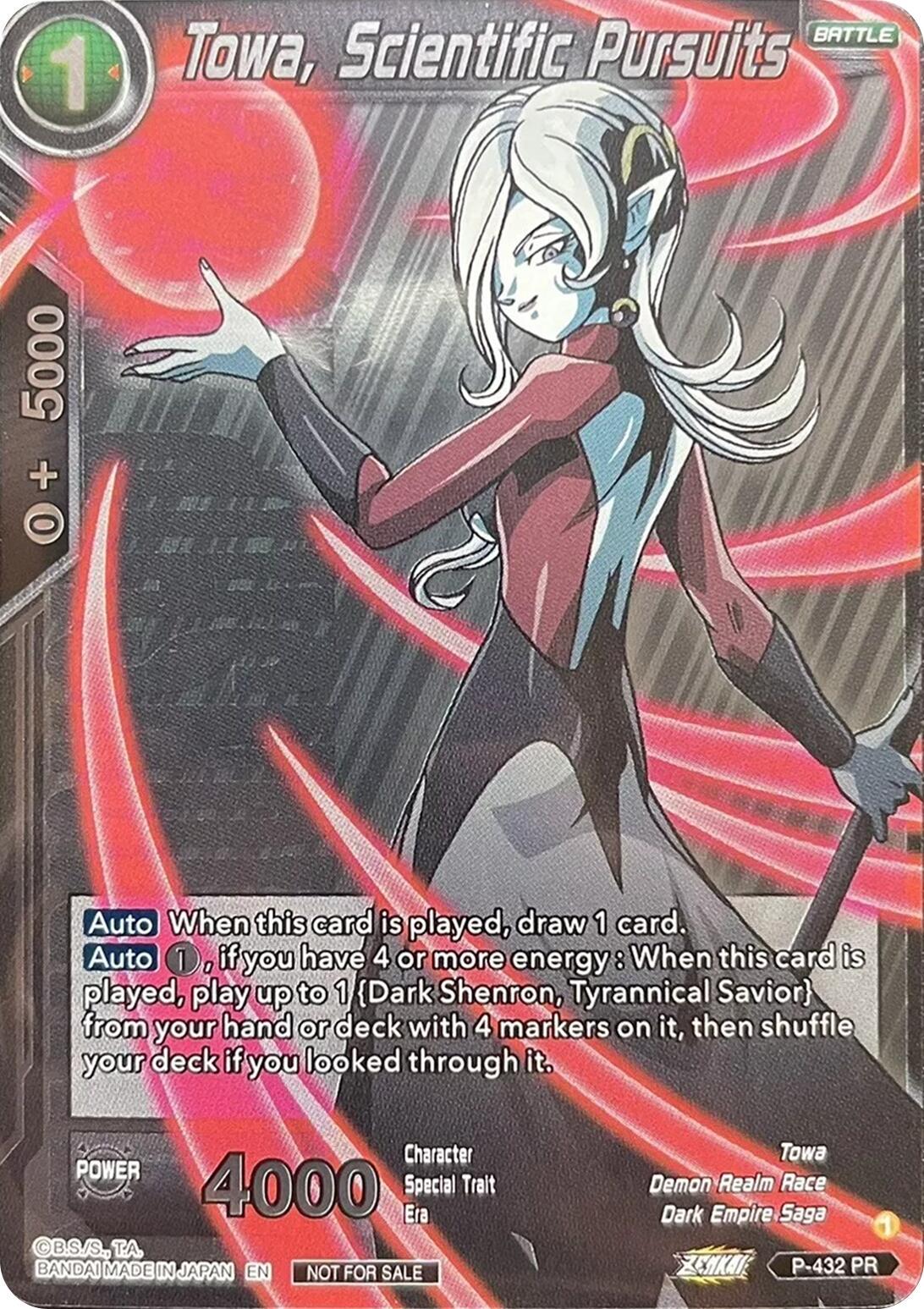 Towa, Scientific Pursuits P-432 Prices | Dragon Ball Super Divine ...